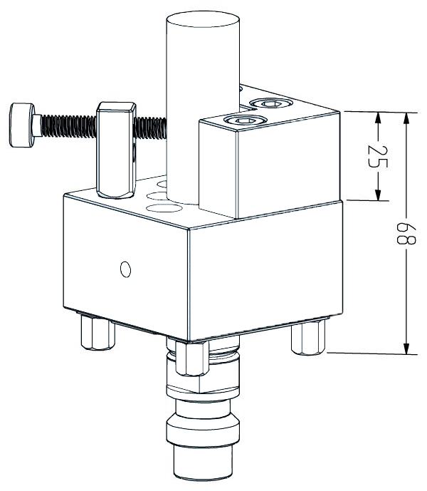 Stainless Steel V-block Holder ER-008458 - Buy Product on POFI